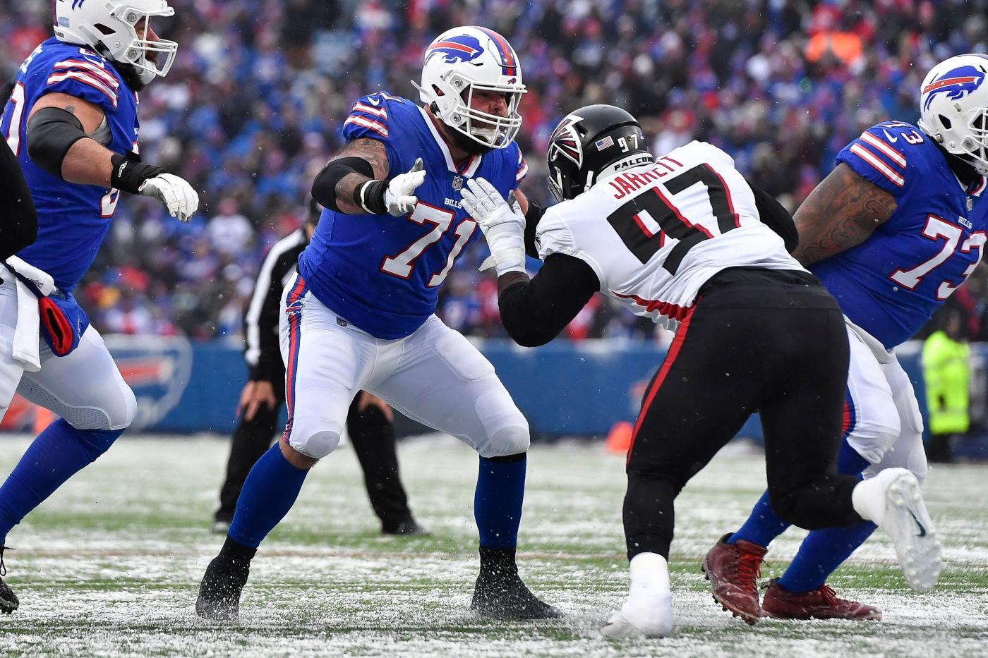 Buffalo Bills OL Ryan Bates, a restricted free agent, is expected to ...