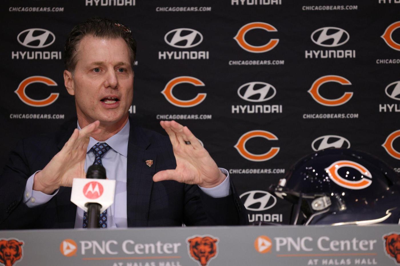 New Chicago Bears center Lucas Patrick — already a Justin Fields fan ...