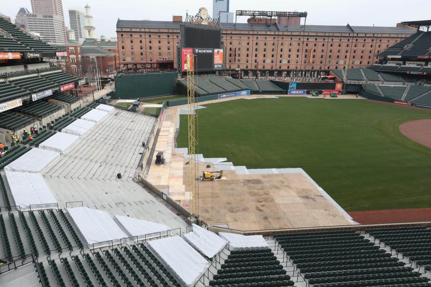 9 numbers that stand out about Camden Yards’ new left field wall two ...