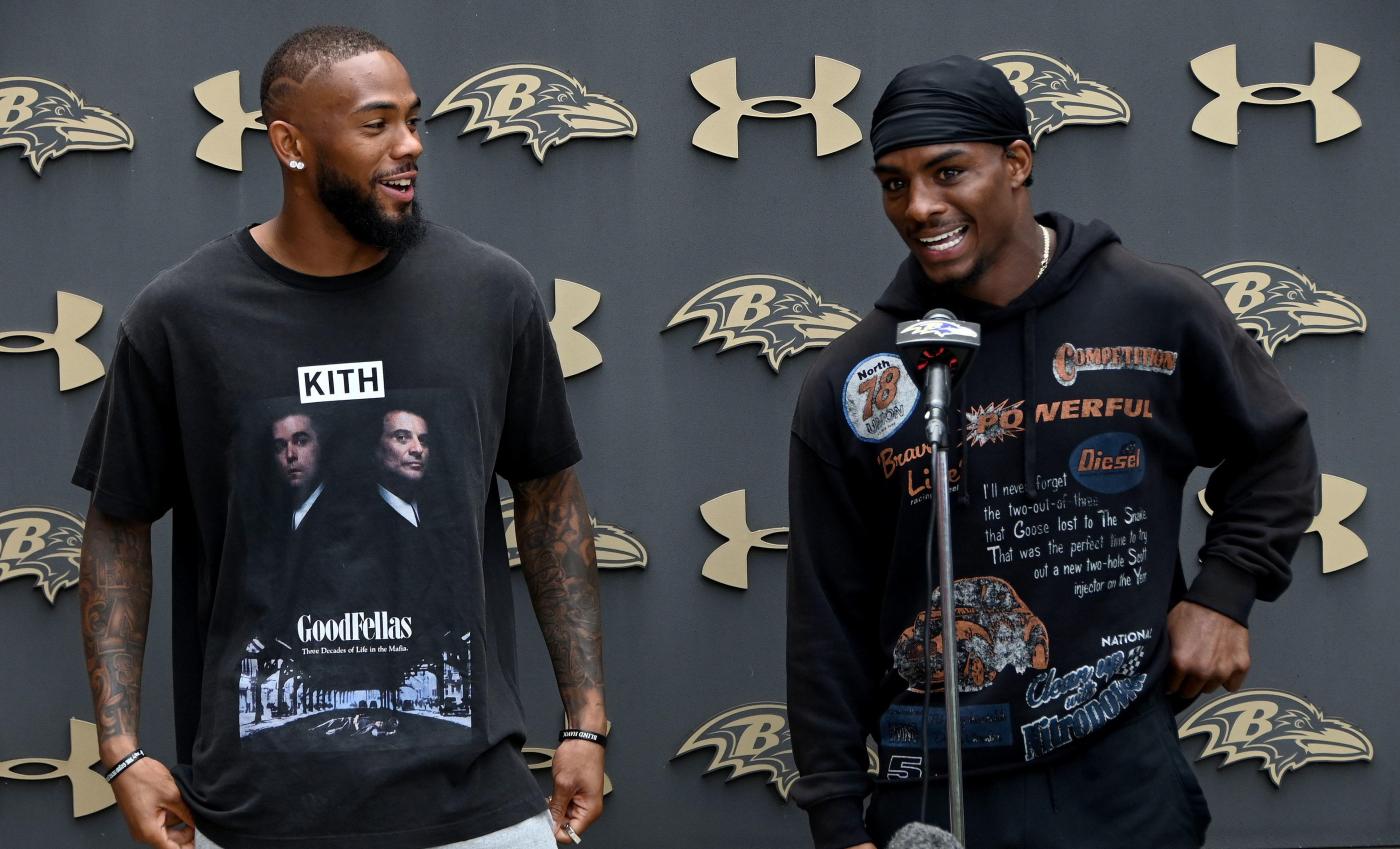 Rashod Bateman is now the Ravens’ top wide receiver. It’s a role he’s ...