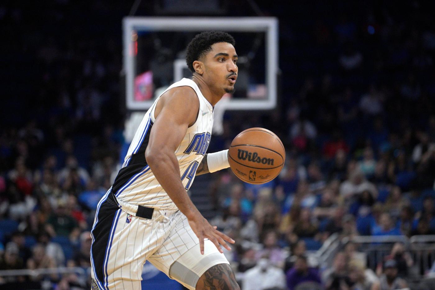 Magic’s Gary Harris undergoes knee surgery after tearing meniscus ...