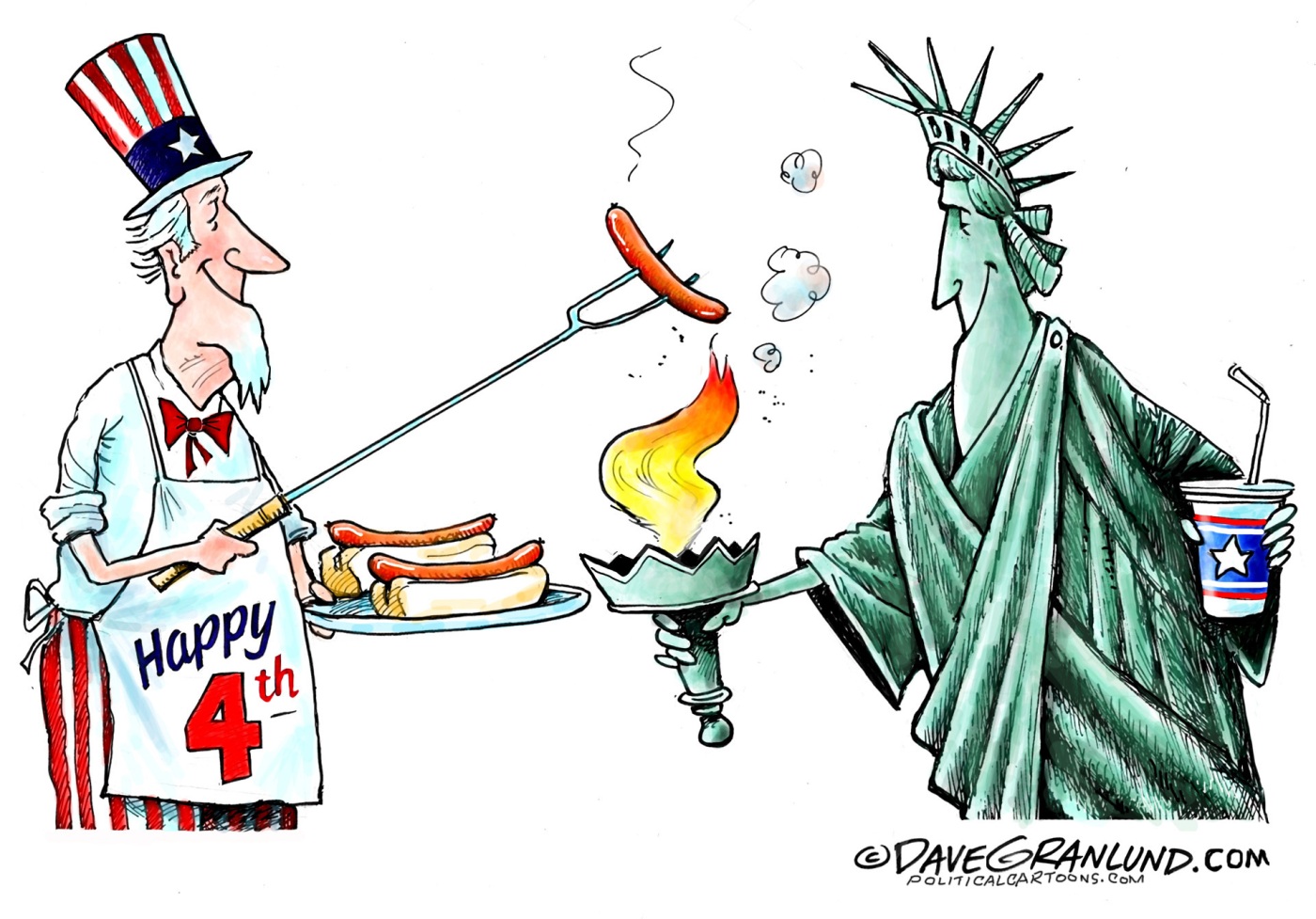 Happy Independence Day: Political Cartoons - HaaS Unlimited