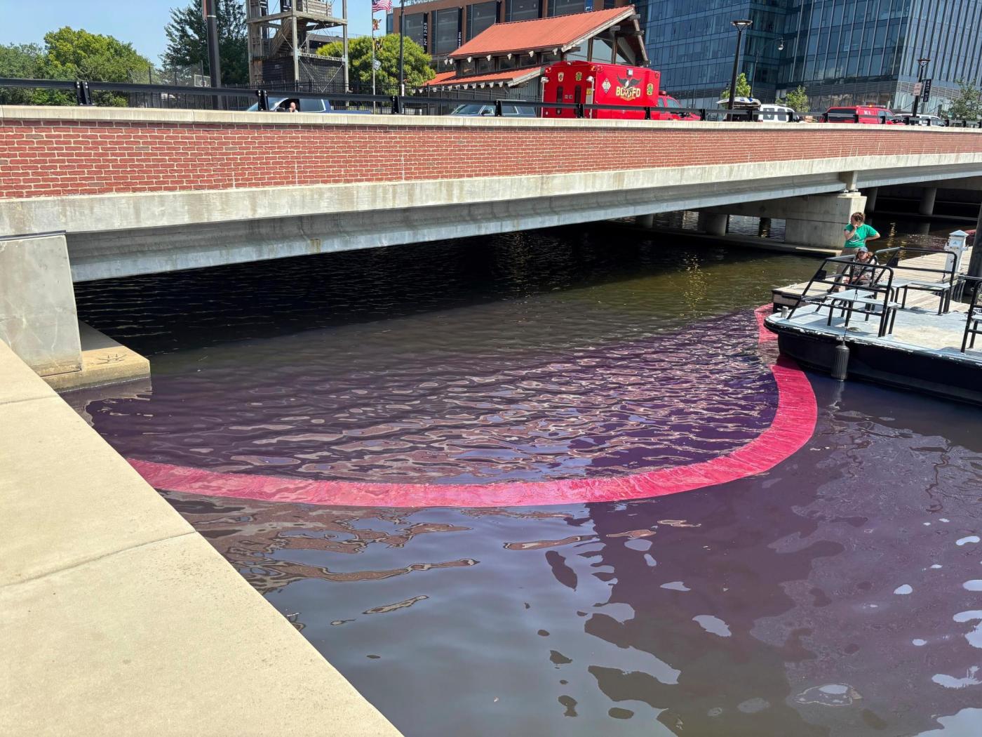 Crews clean up 2,000-gallon fuel spill in Baltimore’s harbor - HaaS ...